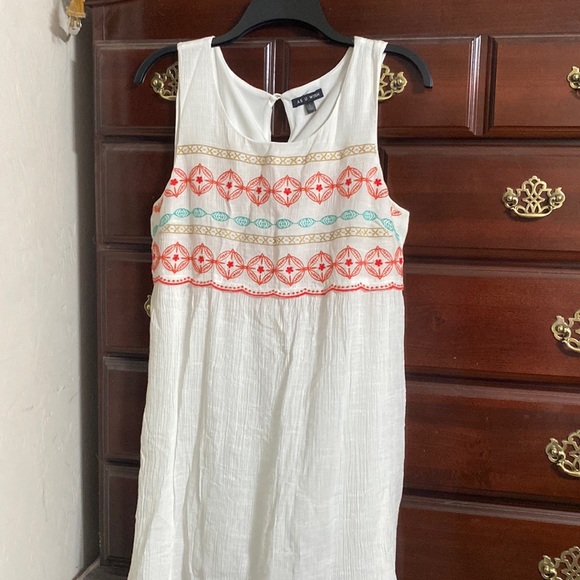 As U Wish | Dresses | Lined Aztec Print Summer Dress Size L | Poshmark